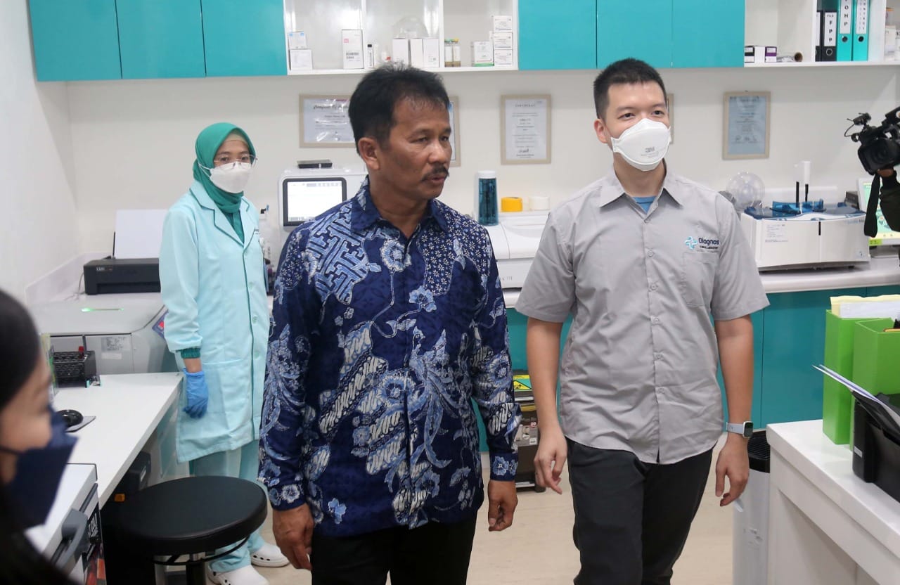 Rudi Resmikan Laboratorium Diagnos Batam - Media Center