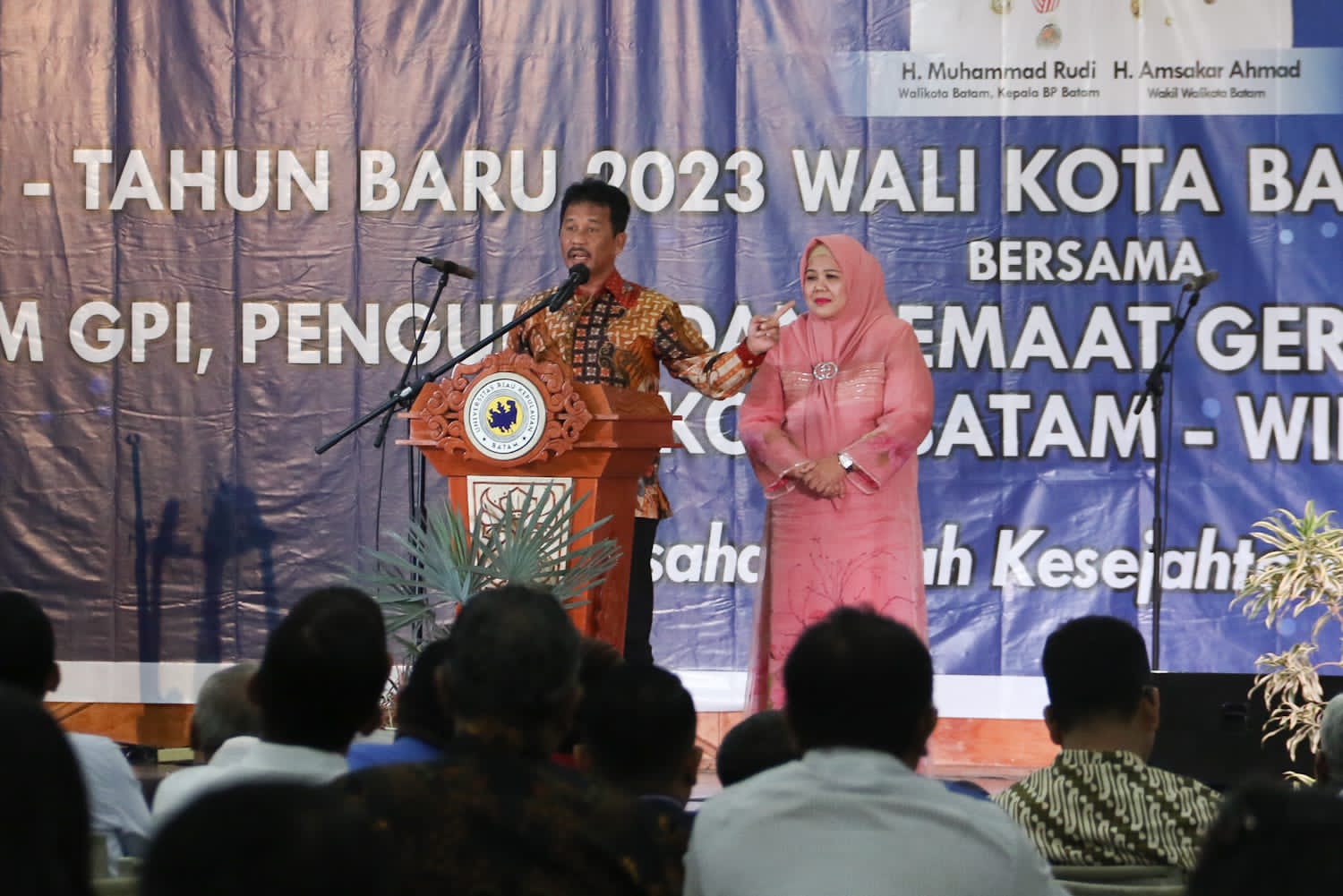 Silaturahmi dengan GPI se-Kota Batam, Rudi Ajak Terus Mendukung Pembangunan Batam - Media Center