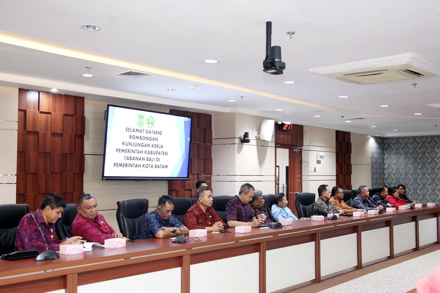 Terima Kunjungan Kerja Pemkab Tabanan, Pemko Batam Berbagi Kiat ...