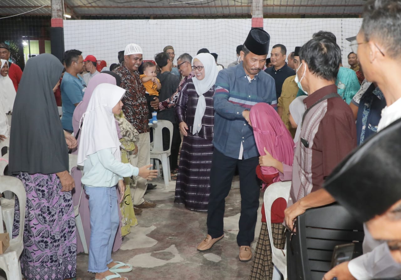 Halal Bihalal di Sungai Beduk, Rudi Pastikan Jalan Muka Kuning ke ...