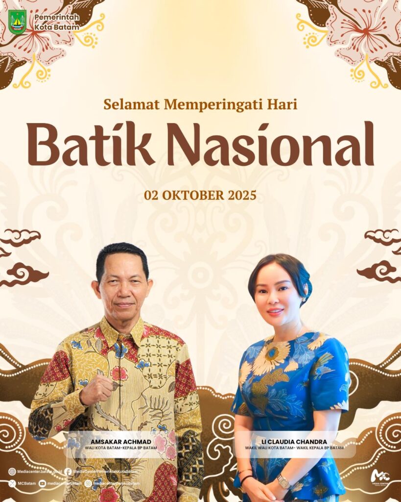 “Selamat Hari Batik Nasional, 2 Oktober 2025 - Media Center