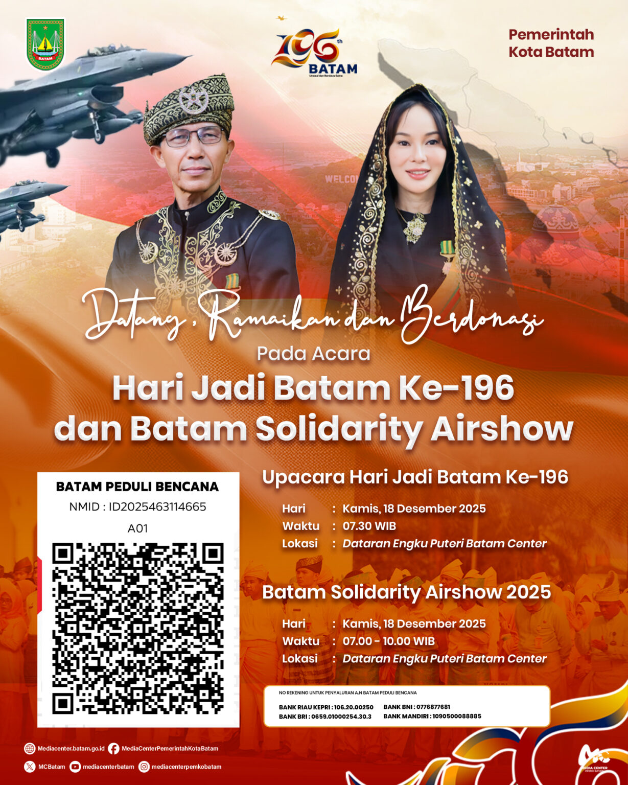 Batam Solidarity Airshow 2025 Semarakkan Hari Jadi Batam ke-196 - Media ...